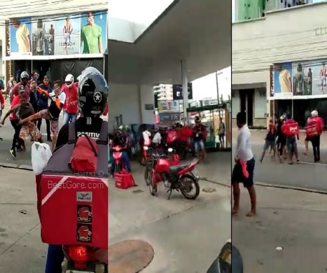 Notícias | Entregadores de fast food metem a porrada em homem que ...